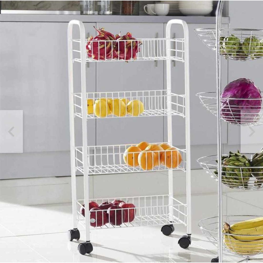 Frutero Verdulero de Cocina con Ruedas de 4 pisos Organizador - Promart