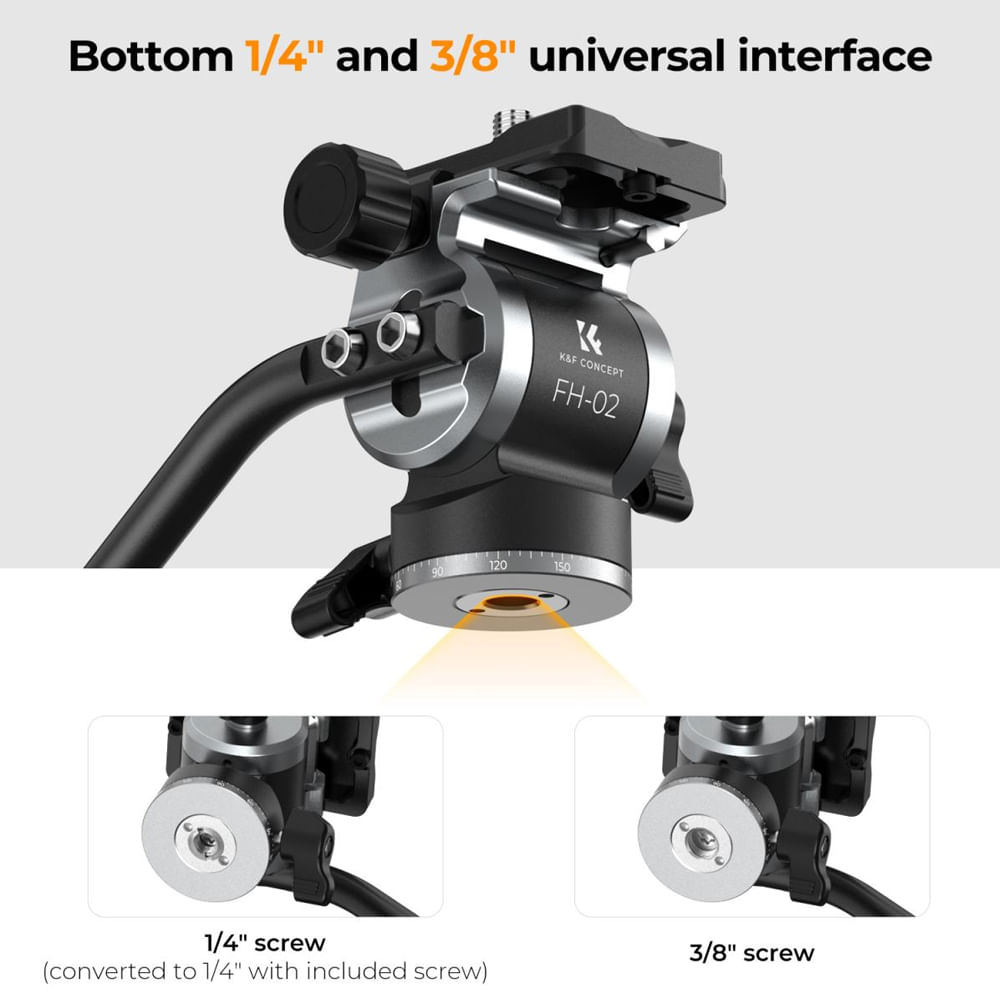 Fluid Head K&F Concept KF31.072 | Promart.pe - Promart