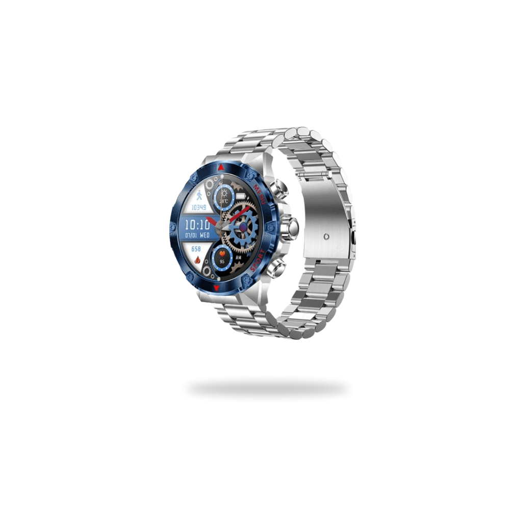 Smartwatch Ultimate HW5 Silver Amoled GPS Triple Correa Plateado ...