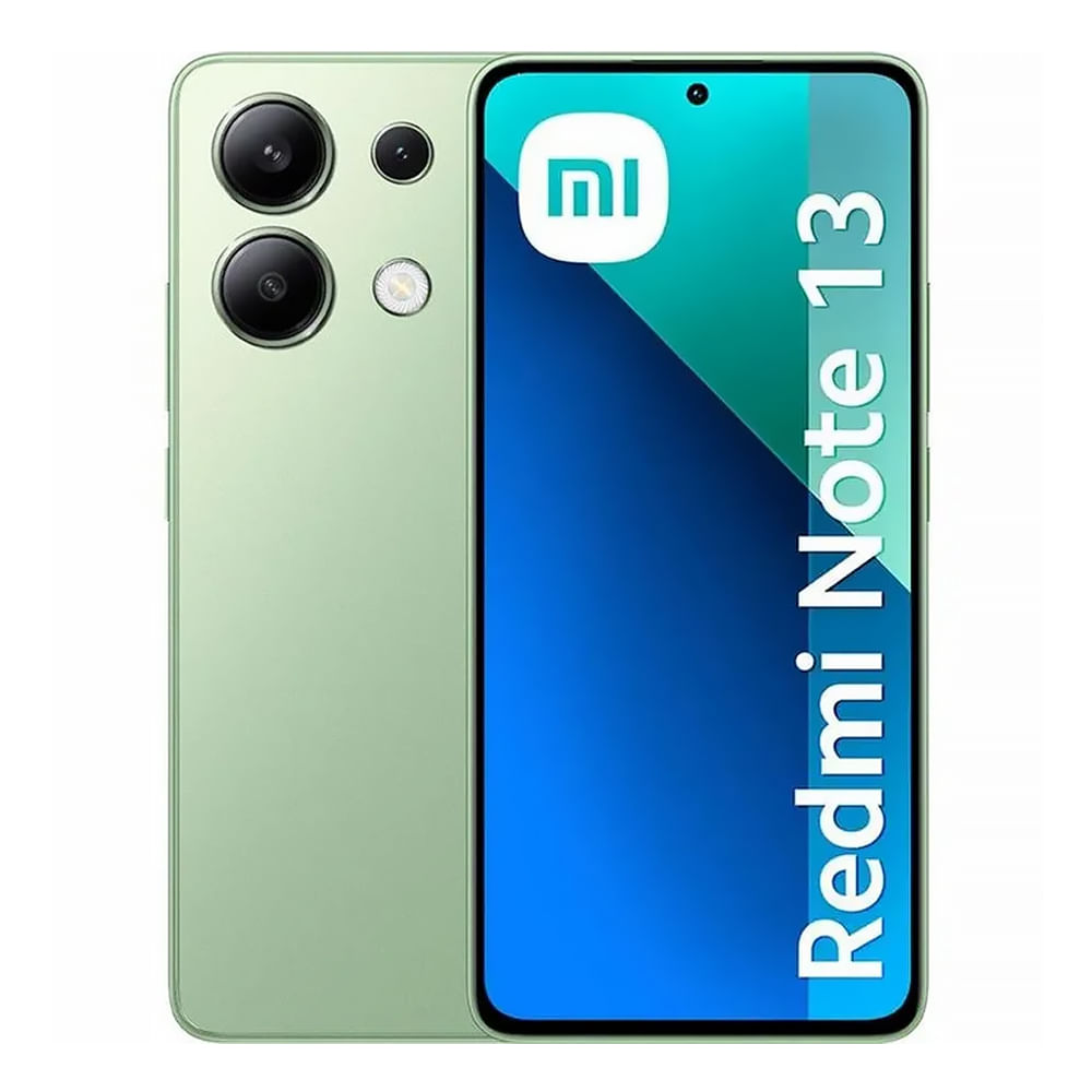 Celular Xiaomi Redmi Note 13 Mint Green 8GB RAM 256GB ROM - Promart