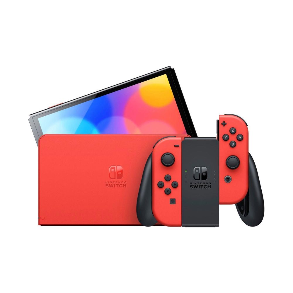 Consola Nintendo Switch Oled Mario Red + Mario Party Superstar - Promart