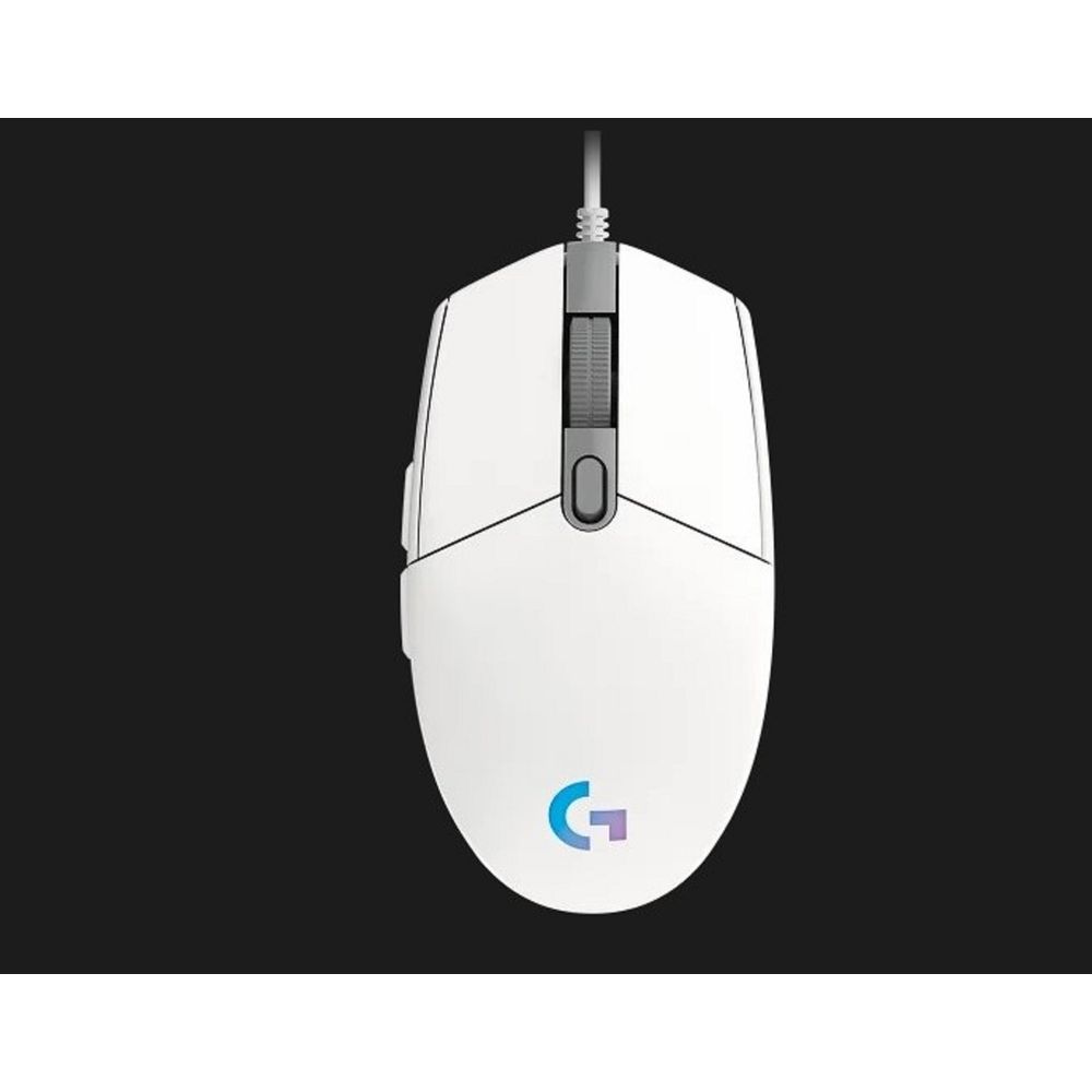 Mouse Logitech G203 Lightsync Optical 8000 Dpi Rgb White Promart