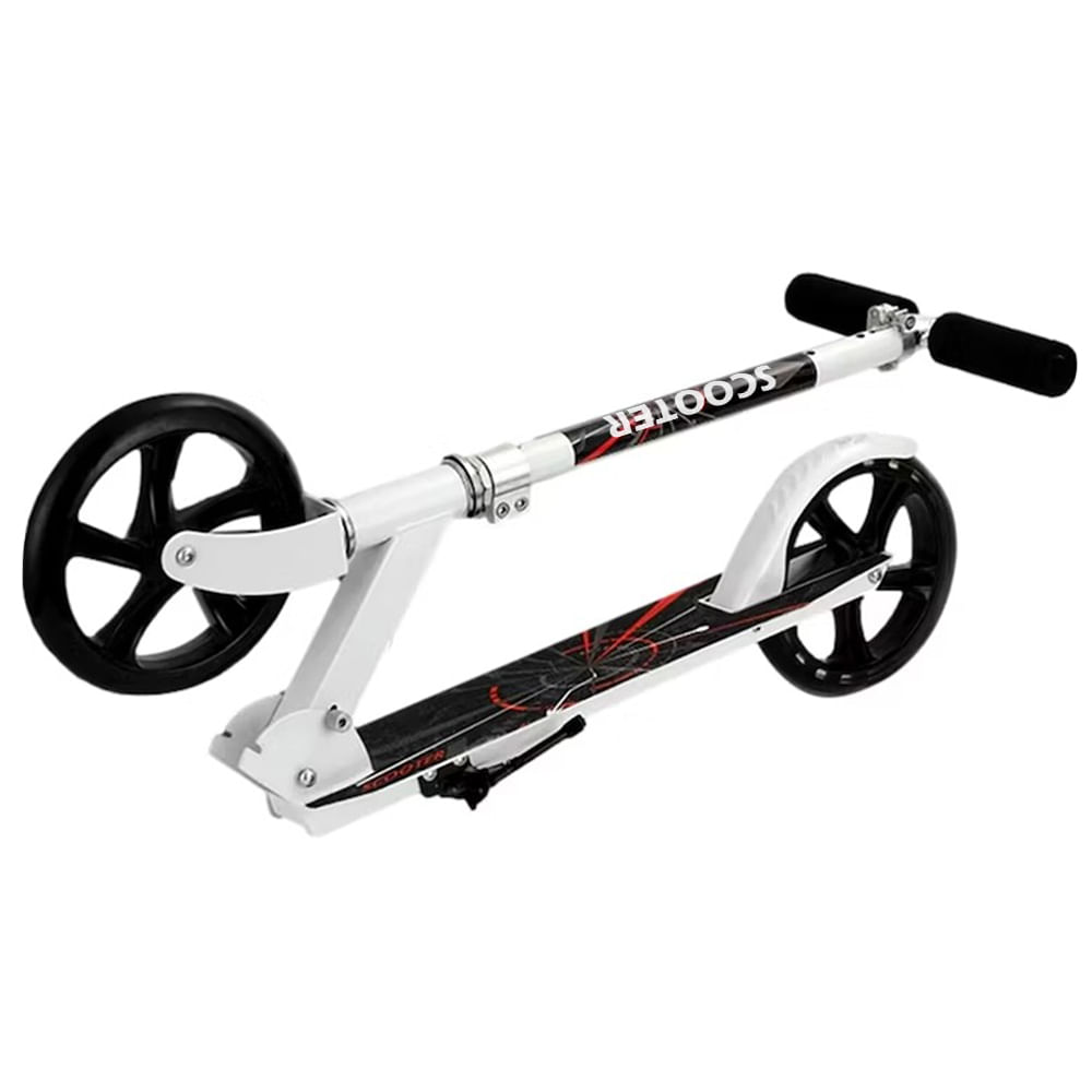 Scooter Clásico Dos Ruedas Adultos Niños Color Blanco | Promart.pe ...