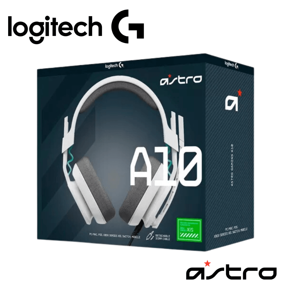 Audífono Gamer ASTRO A10 G2 Color Blanco - Promart