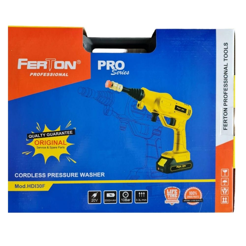 Hidrolavadora inalámbrica 20V Alta Presión FERTON PRO | Promart.pe ...