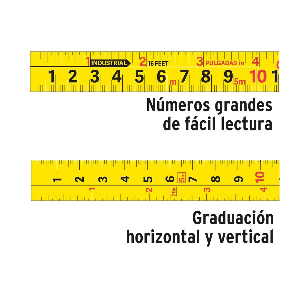 Wincha cinta métrica Gripper 8 metros contra | Promart.pe - Promart