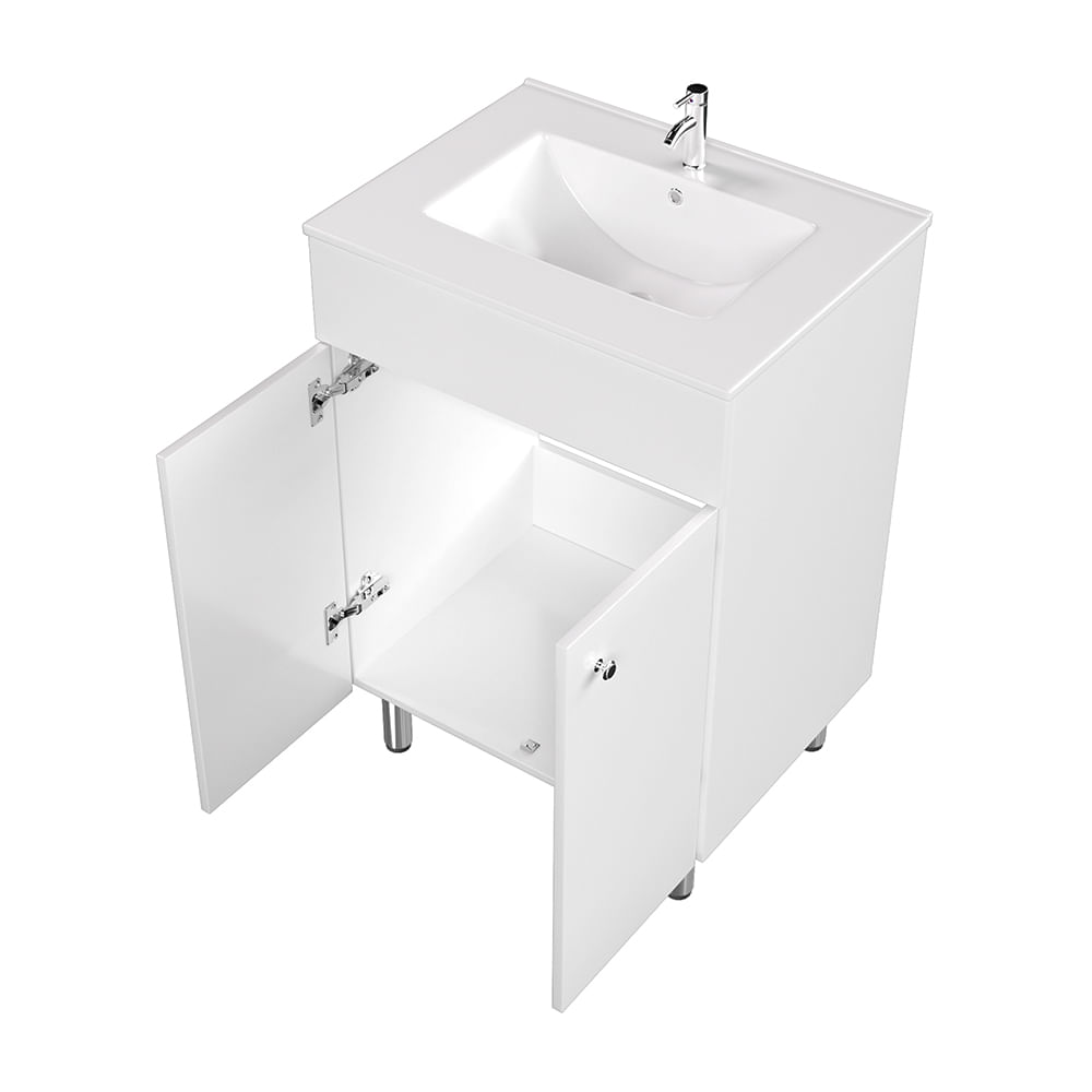 Vanitorio Viena 60cm Blanco Orange - Promart