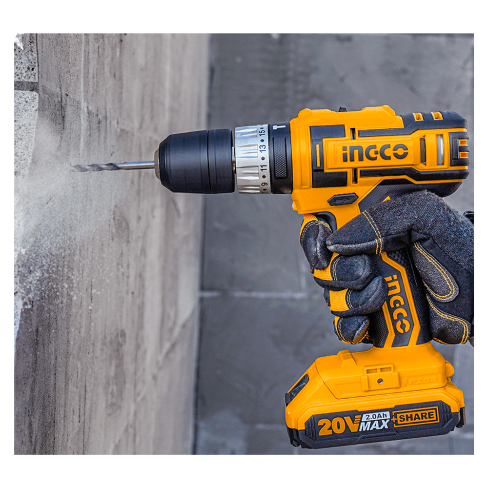 Combo industrial Amoladora + Taladro percutor ½" Ingco CIDLI20602 ...