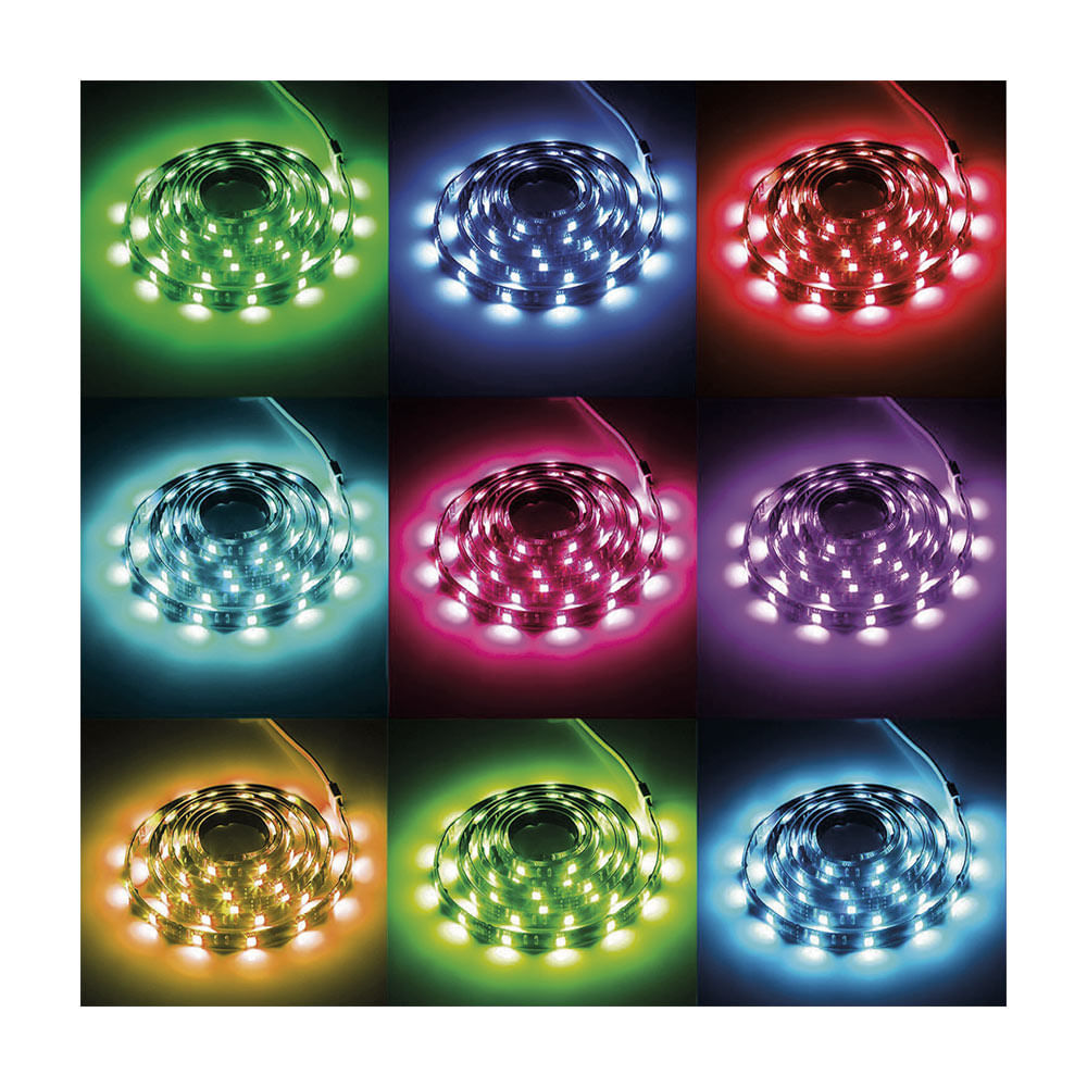 Tira led RGB 5m Dixon - Promart