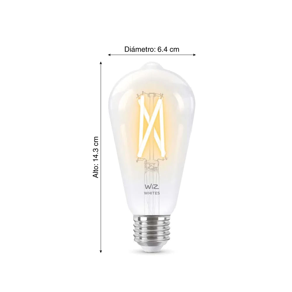 Foco led Wiz filamento smart St64 - Promart