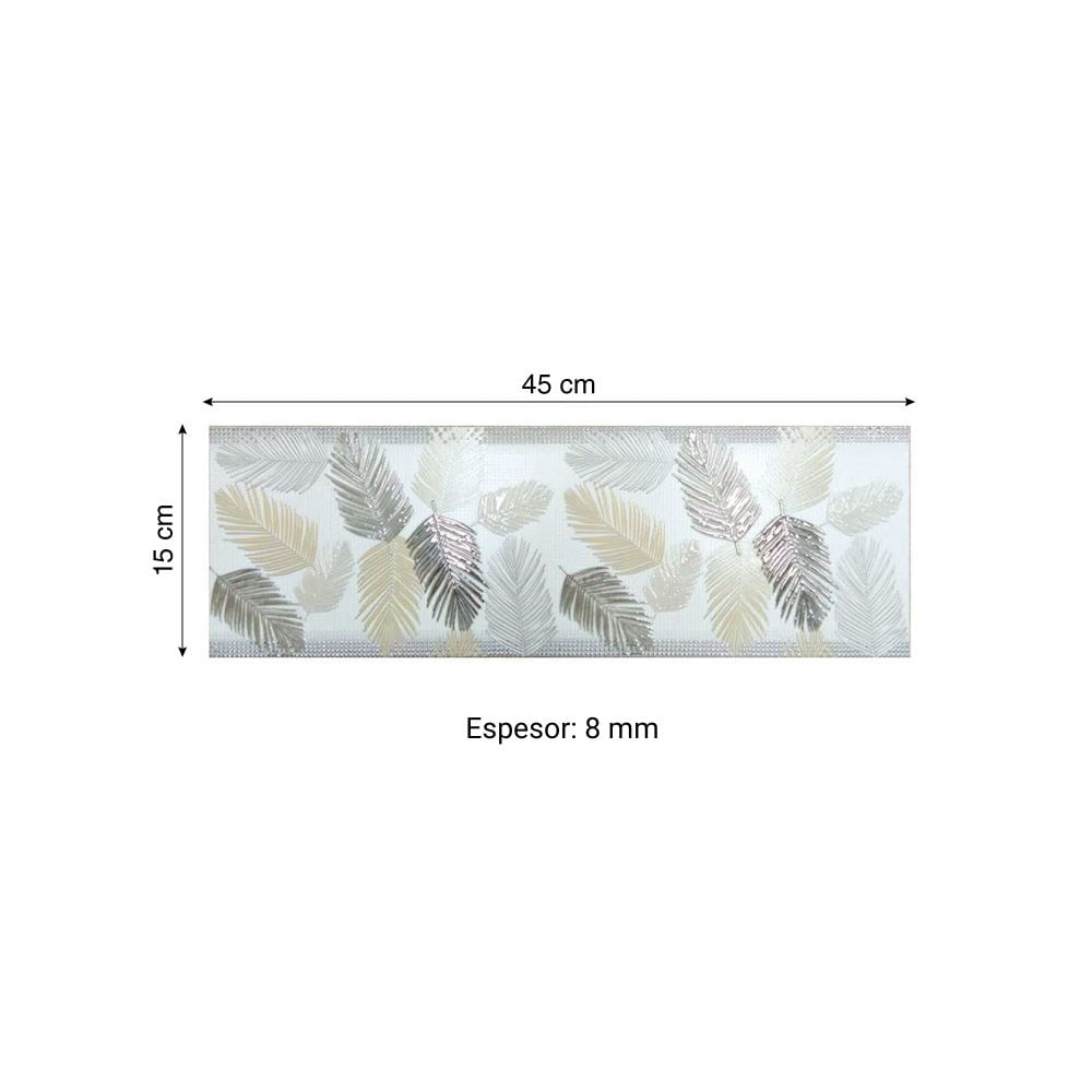 Listelo Leaves 45x15cm Kantu - Promart