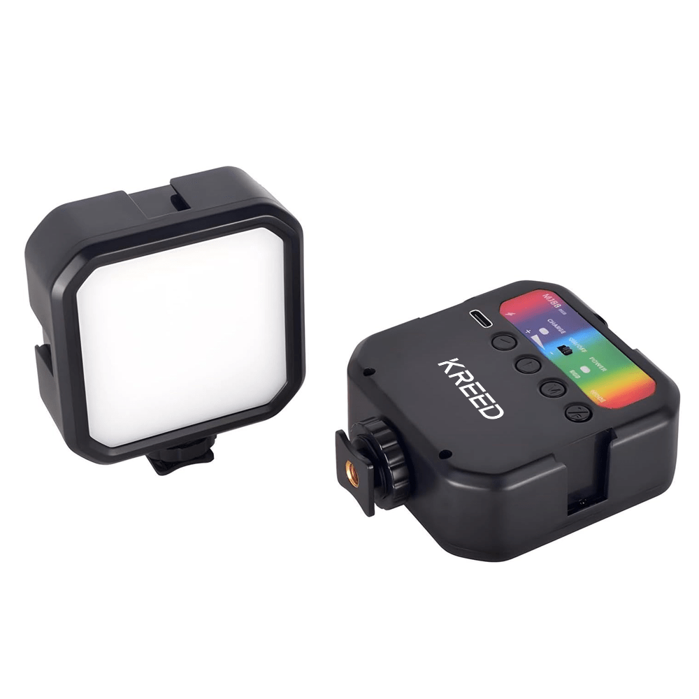 Luz LED RGB Recargable para Cámaras con control MJ88 - Promart