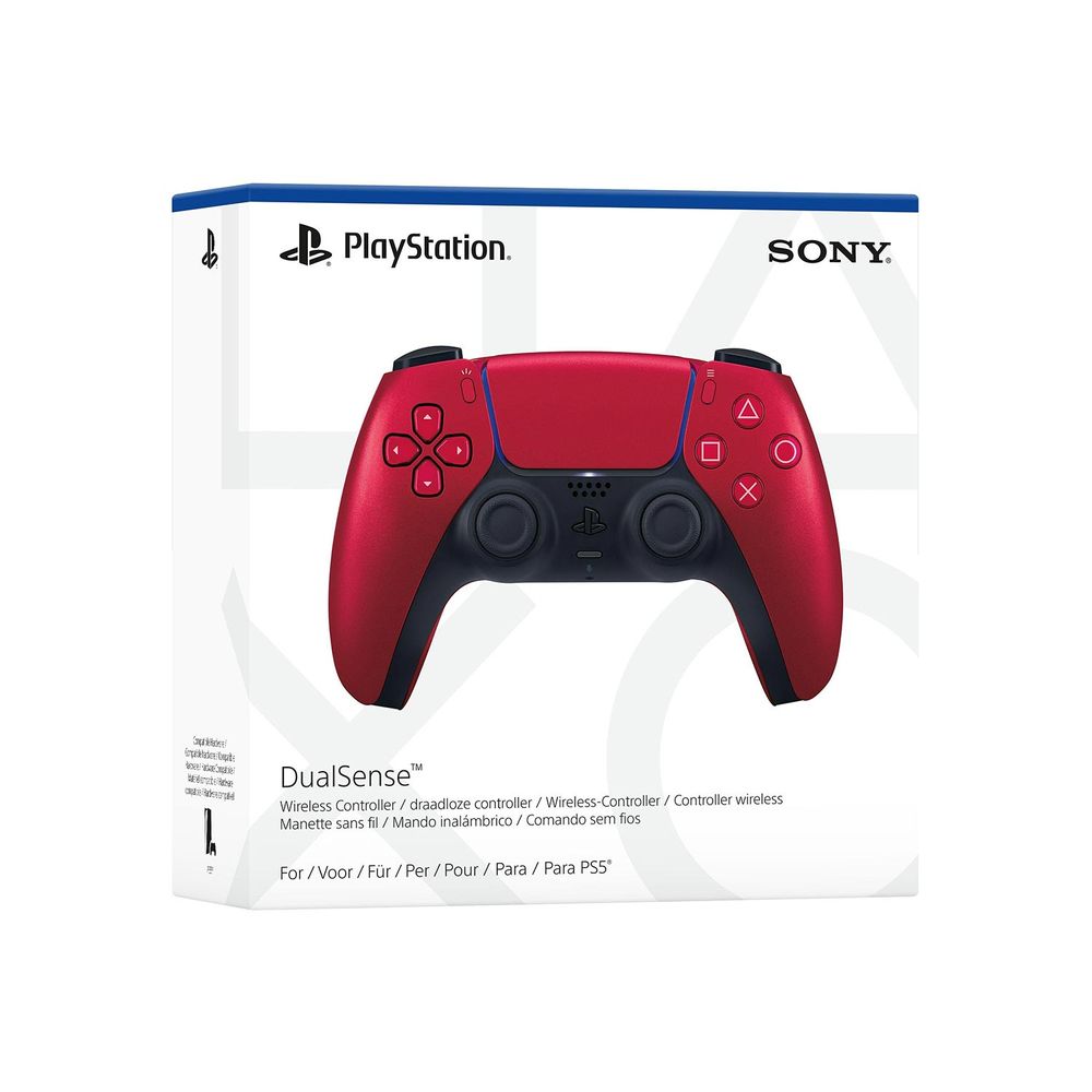 Mando Playstation 5 DualSense PS5 Volcanic Red - Promart