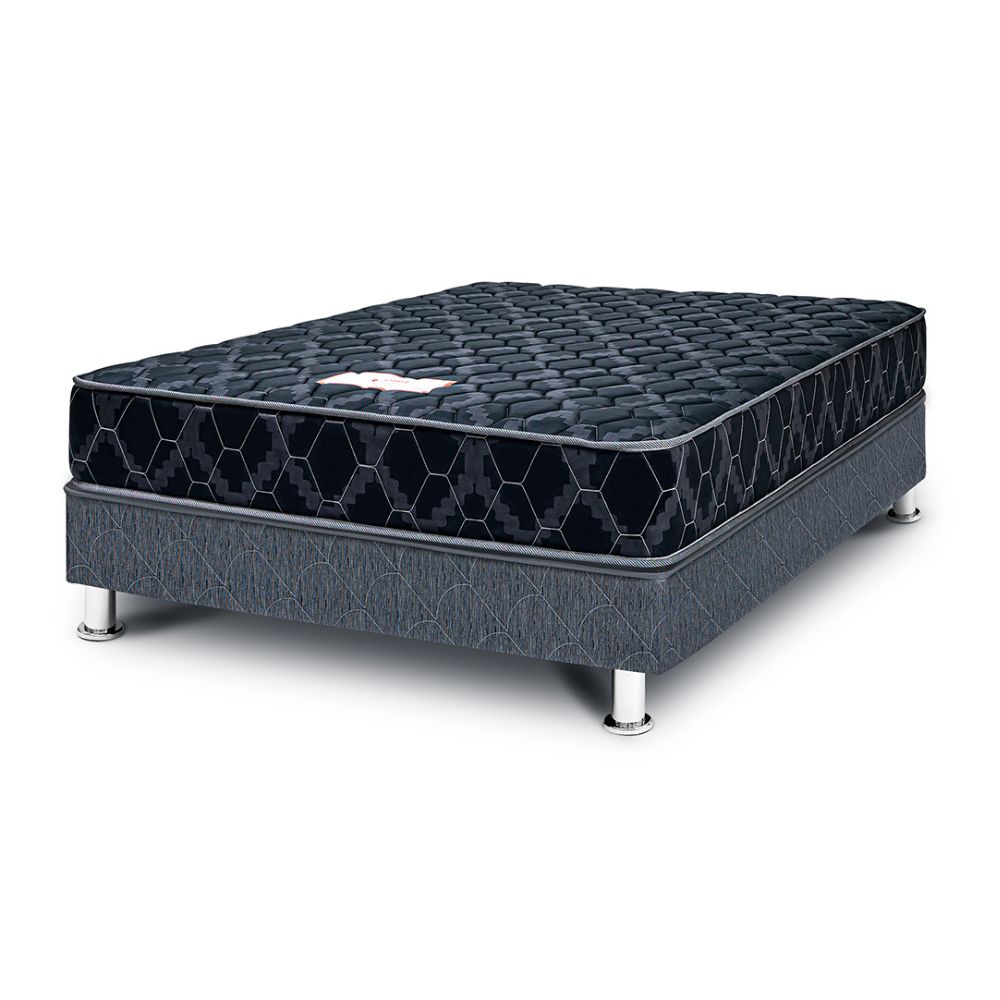 Cama Consul Black 2 plazas Paraiso - Promart