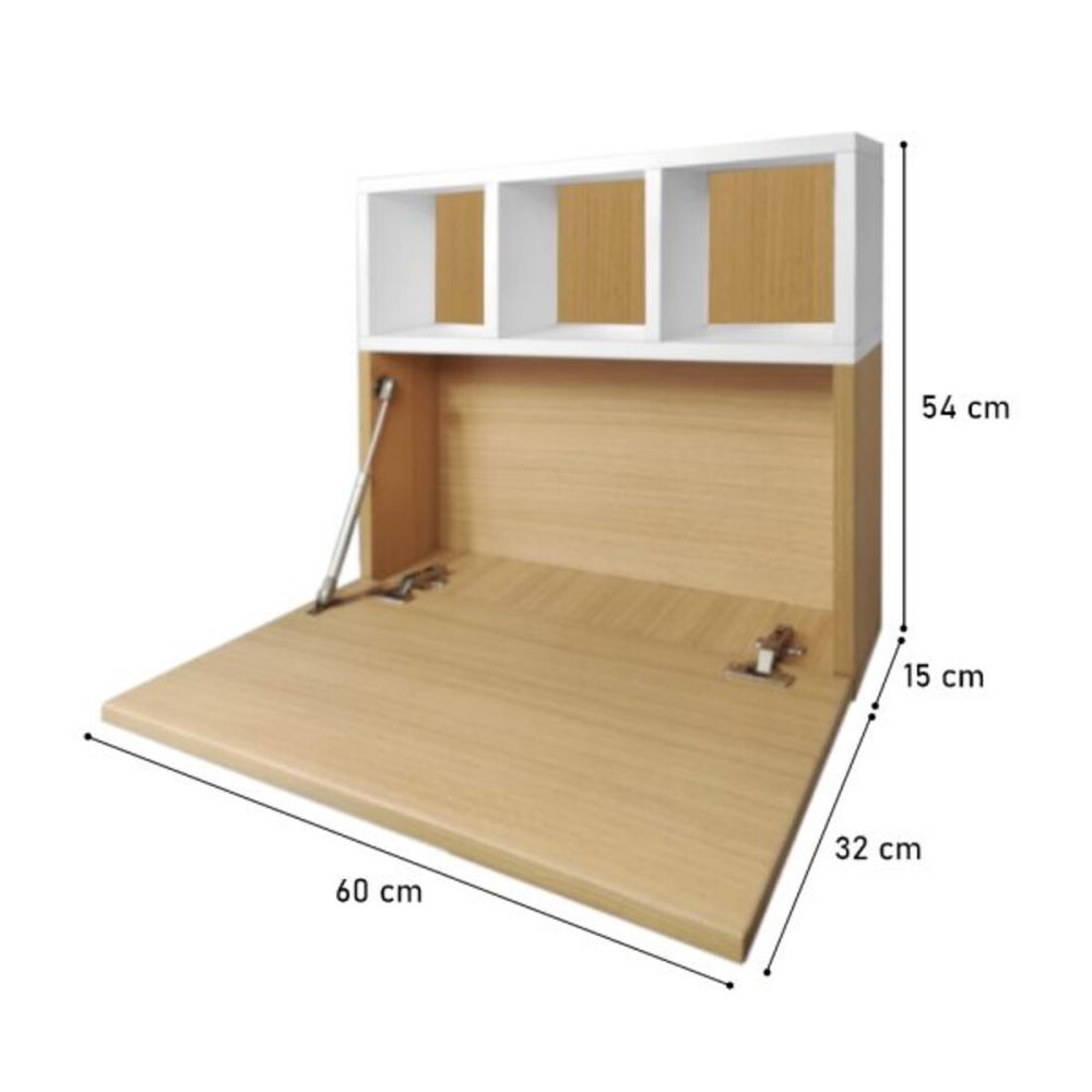 Escritorio Plegable Para Pared Minimalista | Promart.pe - Promart
