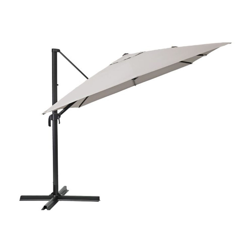 Quitasol terraza lateral Aluminio rectangular 290x390cm Taupe Naterial ...