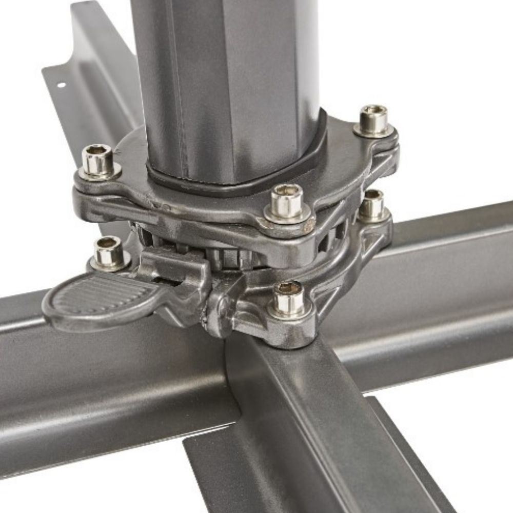 Quitasol terraza lateral Aluminio rectangular 290x390cm Taupe Naterial ...