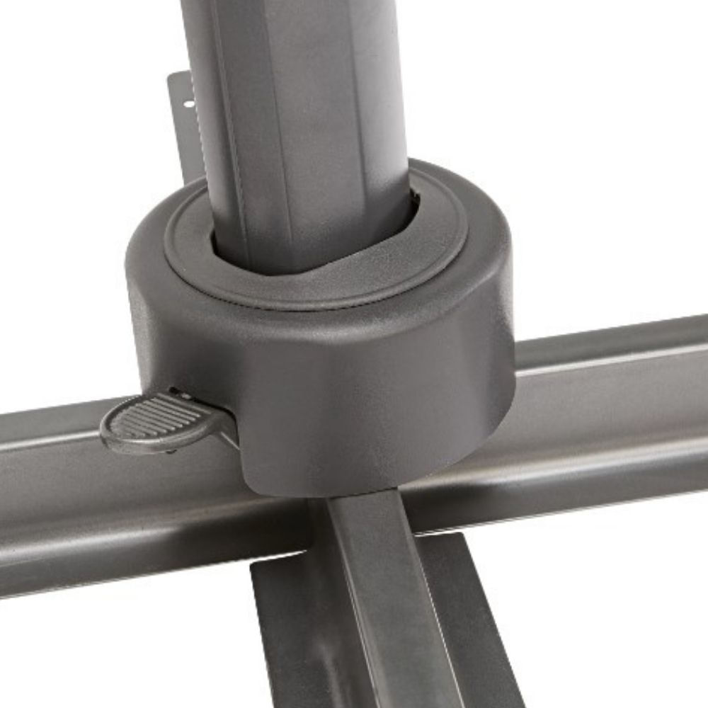 Quitasol terraza lateral Aluminio rectangular 290x390cm Taupe Naterial ...