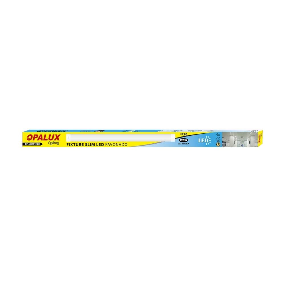 Prismático led Pavonado 120W Luz fría Opalux - Promart