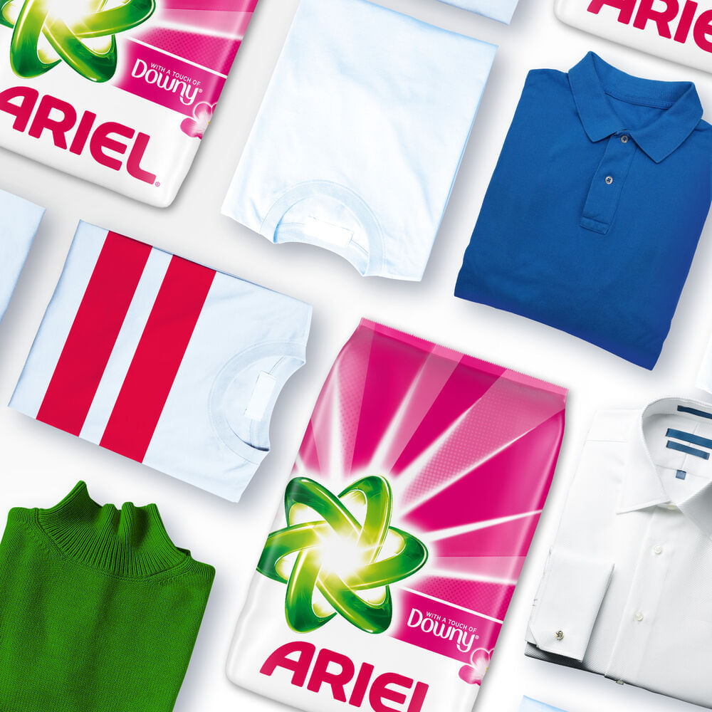 Pack Detergente Ariel con Toque de Downy 2 kg + Suavizante Downy Floral ...