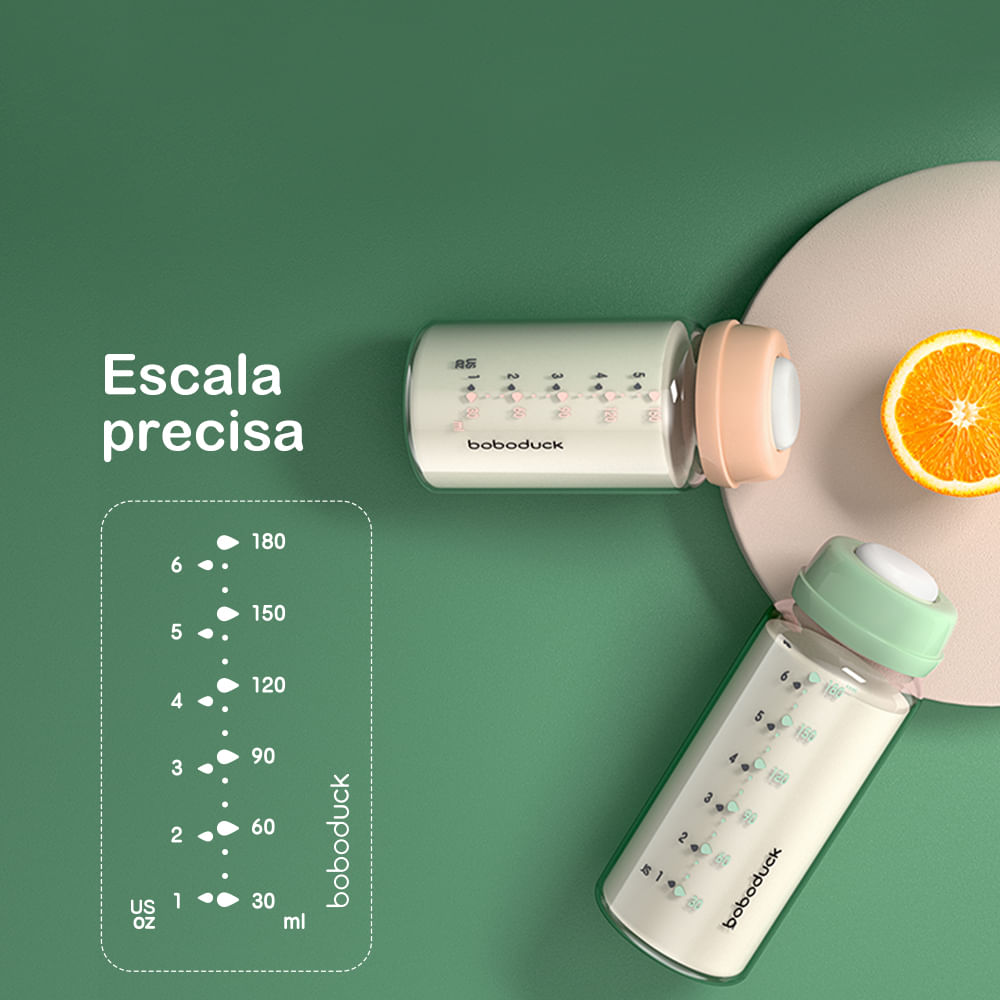 Frasco Botella Multiusos 180ML Fórmula Leche Boboduck F9268 - Promart