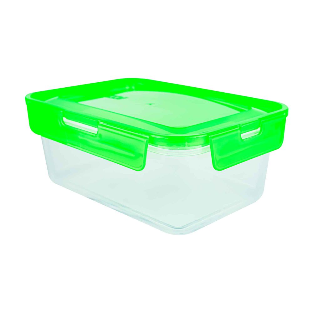 Táper Rectangular BASA Food Click 1.3L (Modelos Aleatorios) - Promart