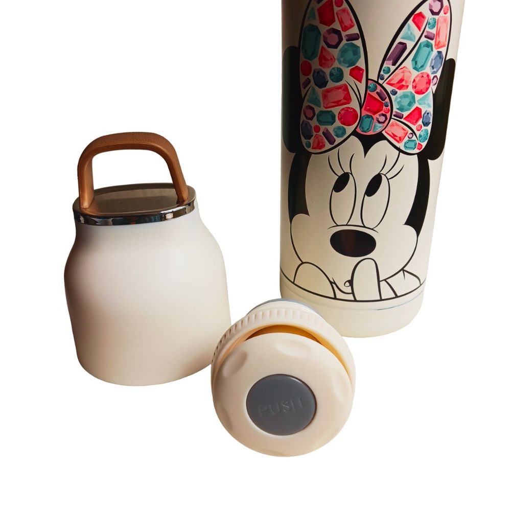 Termo Acero Inoxidable Disney 500 Ml. Minnie Mouse - Promart