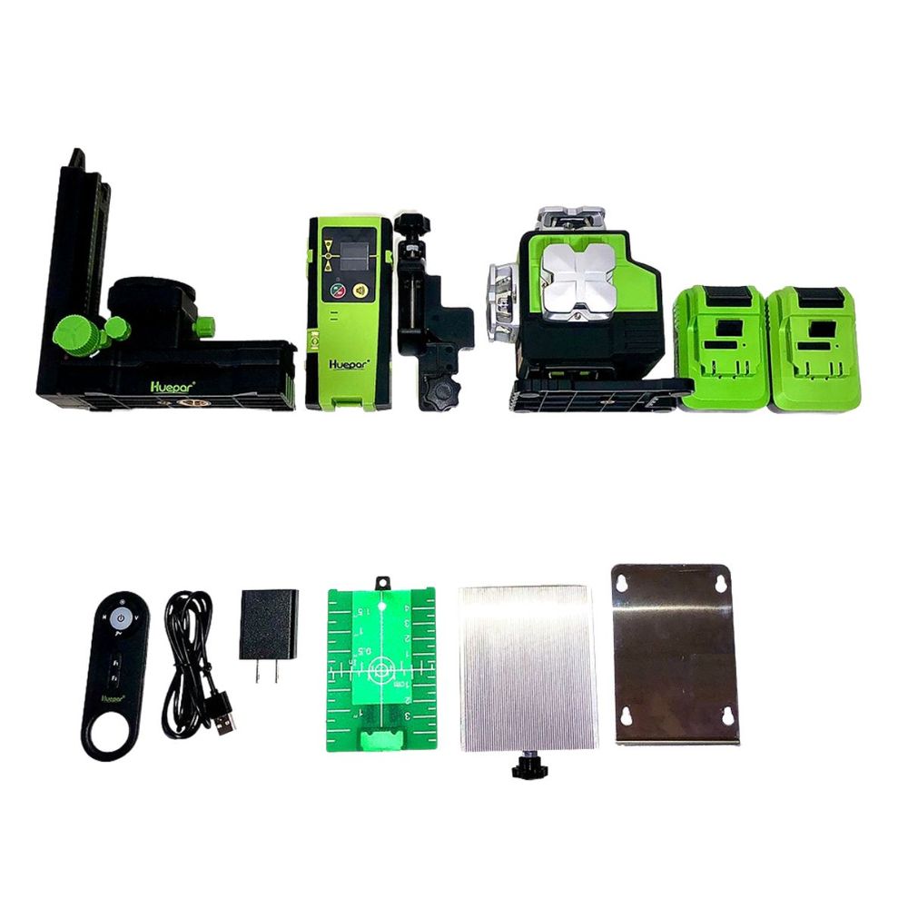 Nivelador Laser HUEPAR P04CG - COMPLETO - Promart