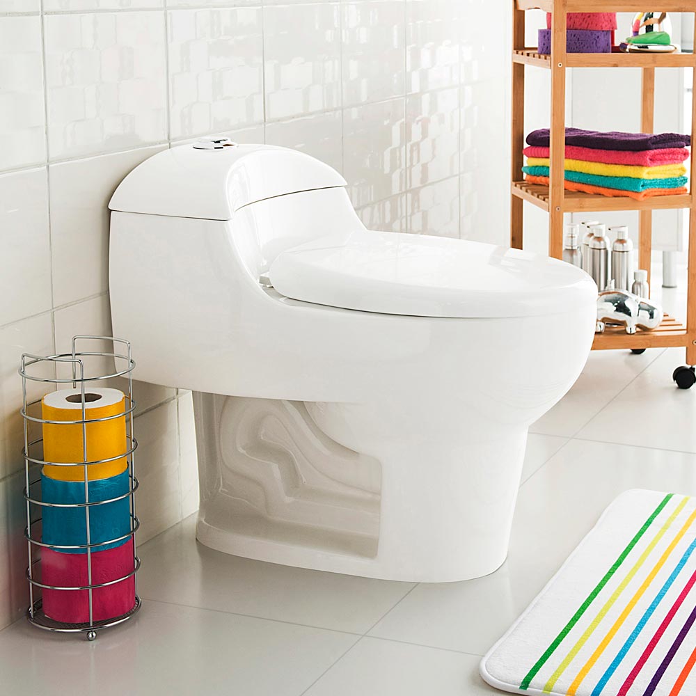 Inodoro One Piece Ártico Blanco Orange | Cyber WOW - Promart