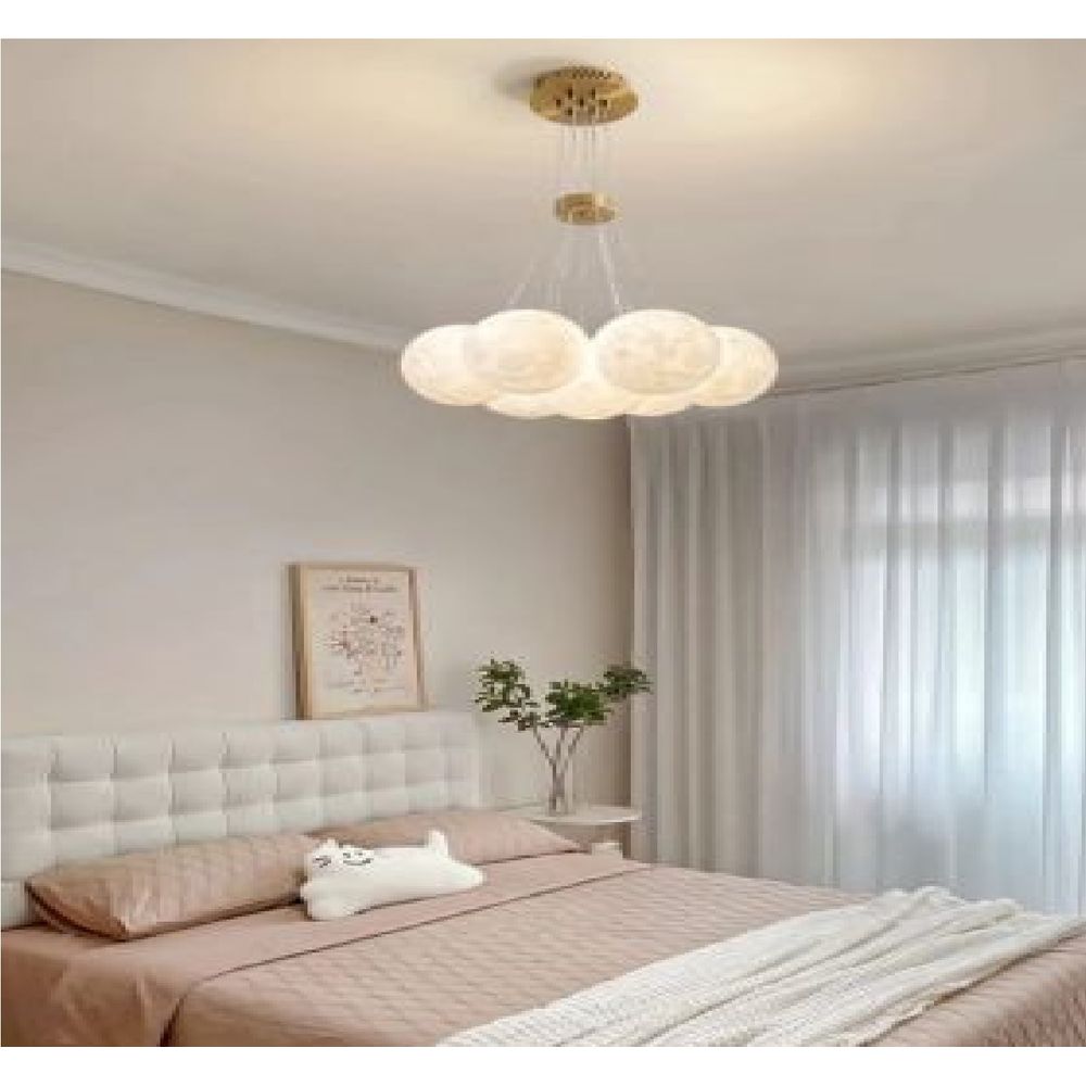 Lámpara de techo led nube 7 luces - Promart