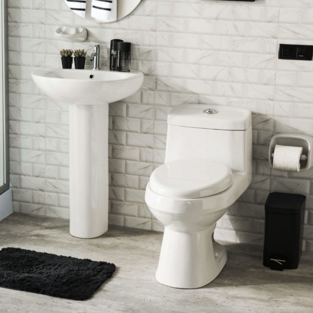 Lavatorio Orange Ártico Blanco - Promart