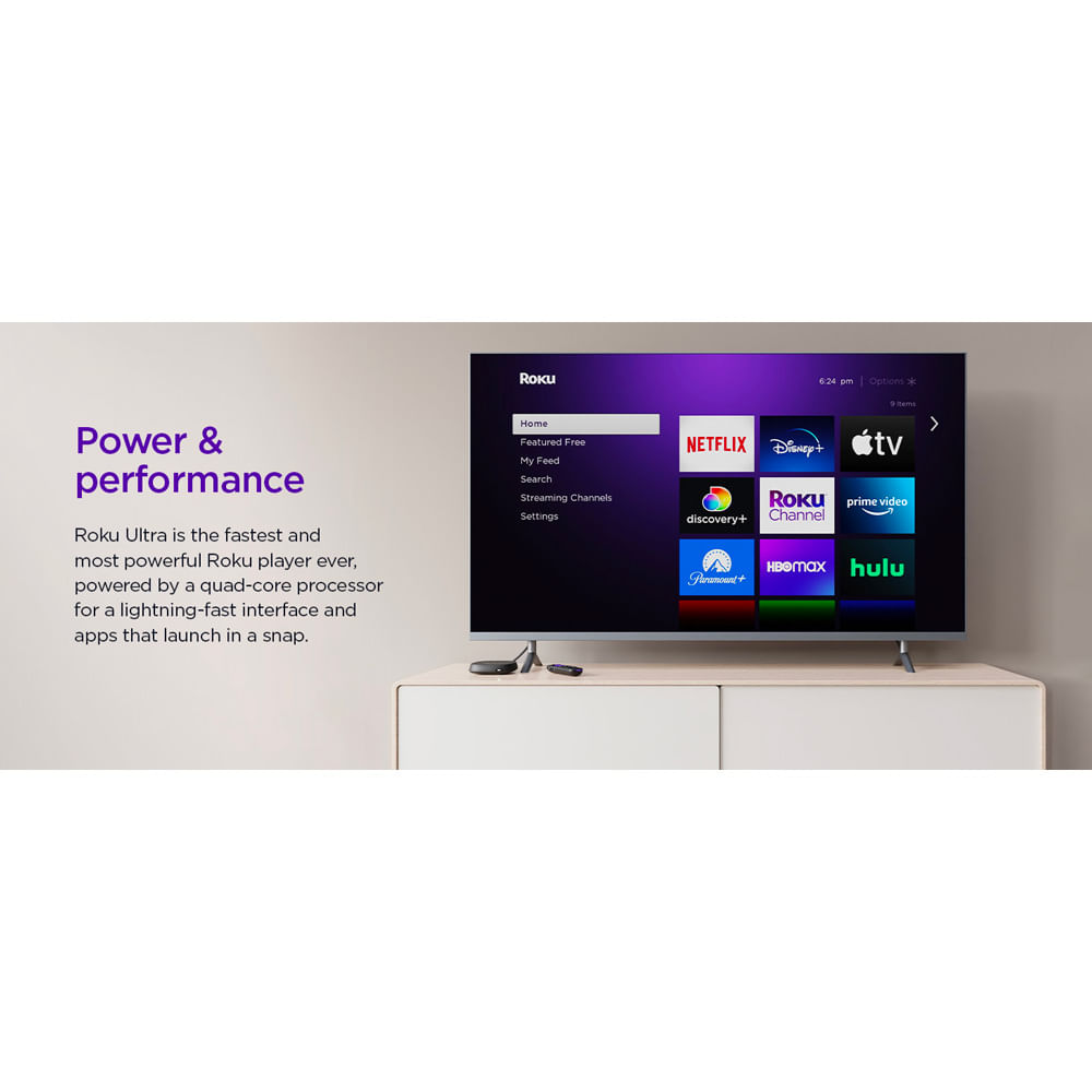 Roku Ultra 4K UHD Streaming Media Player ( Edición 2022) - Promart Roku Ultra 4K UHD Streaming Media Player ( Edición 2022) - Promart