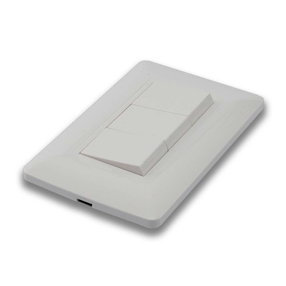 Interruptor Essential Triple Blanco Orange - Promart