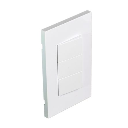 Interruptor Core Triple Blanco Orange - Promart