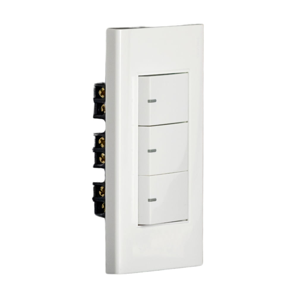 Interruptor Triple Classic Orange - Promart