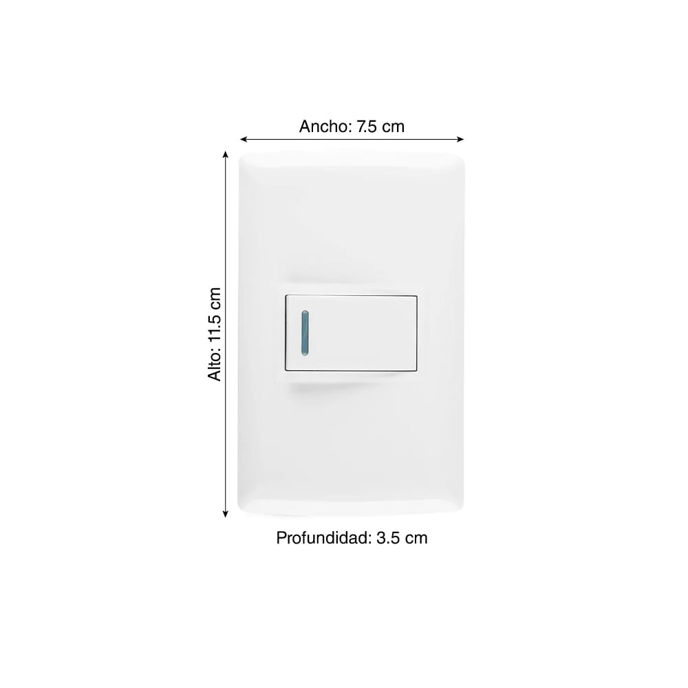 Interruptor Simple - Basic Orange - Promart