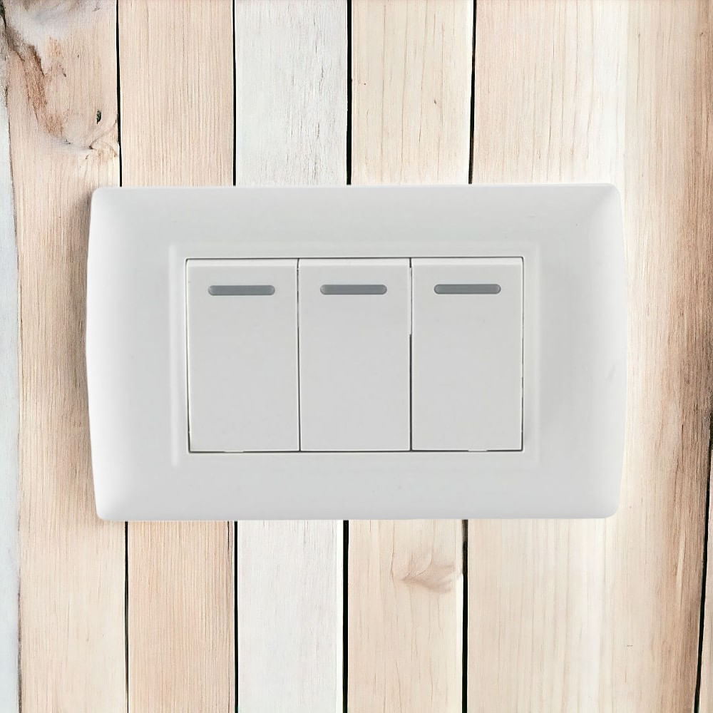 Interruptor Triple - Basic Orange - Promart