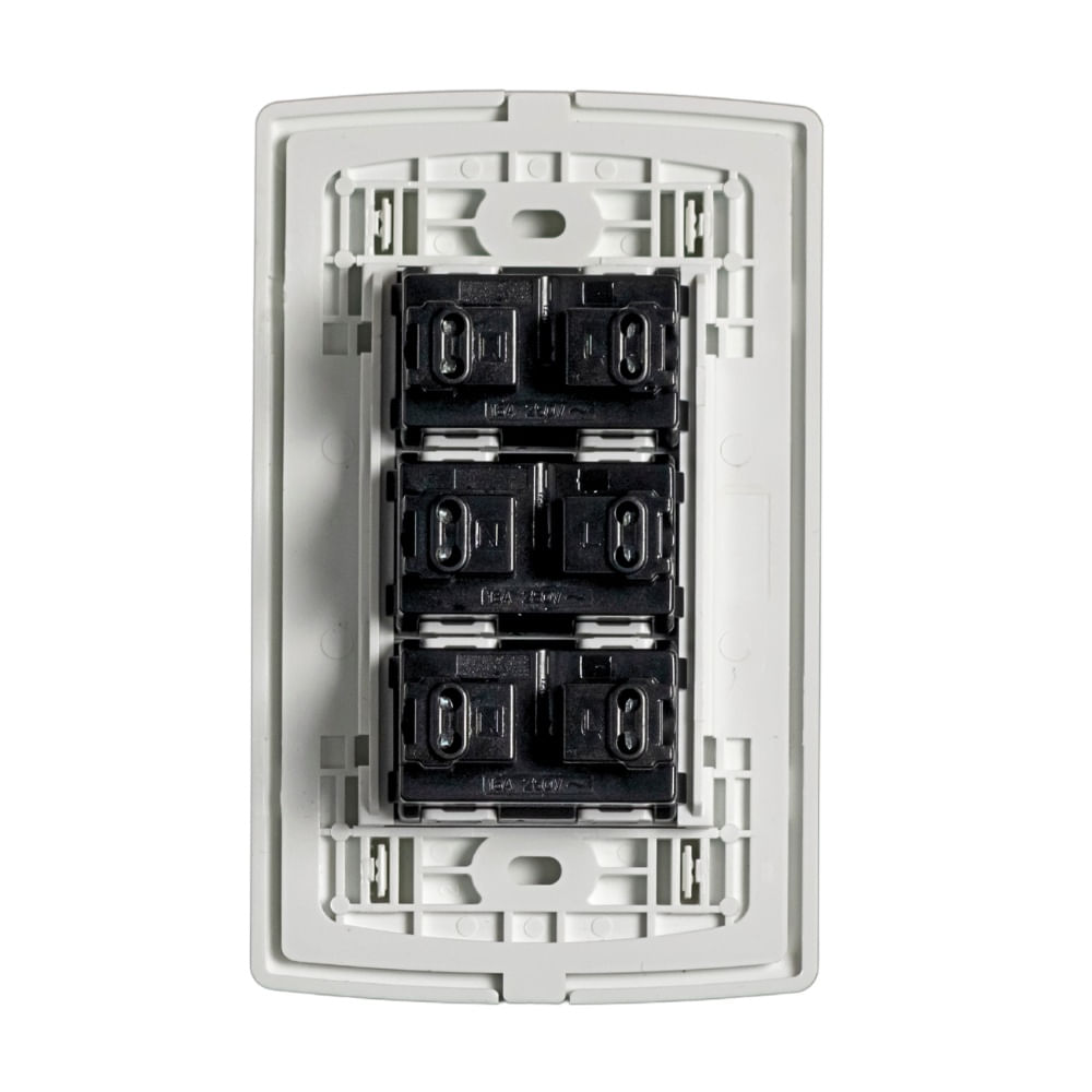 Tomacorriente Universal Triple - Basic Orange - Promart