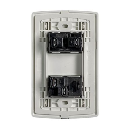 Interruptor + Tomacorriente Basic Orange - Promart