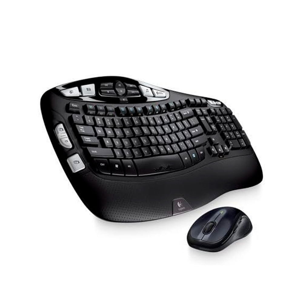 Teclado y Mouse Logitech MK550 Wireless Wave K350 - Promart