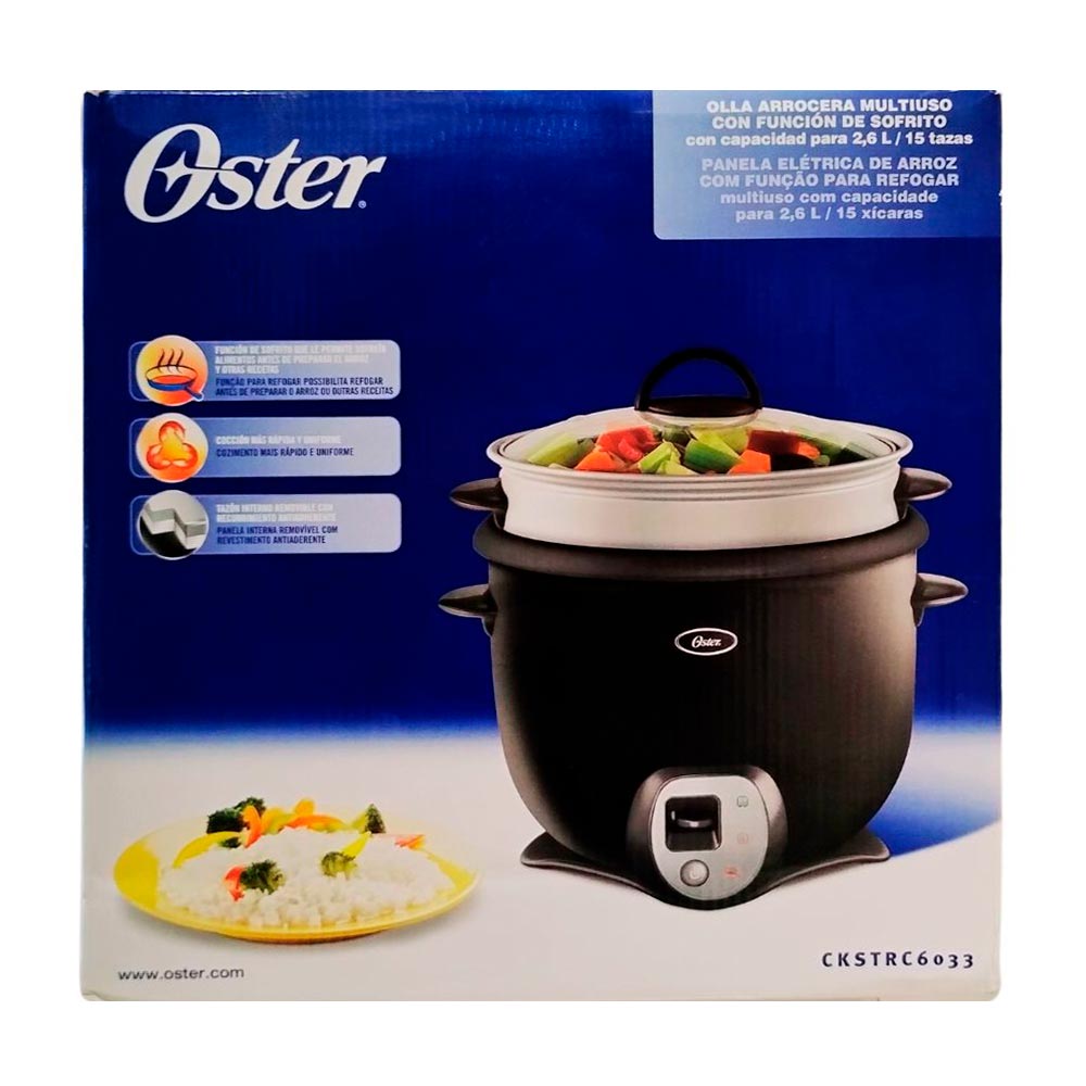 Olla arrocera Oster CKSTRC6033053 Vaporera - Promart