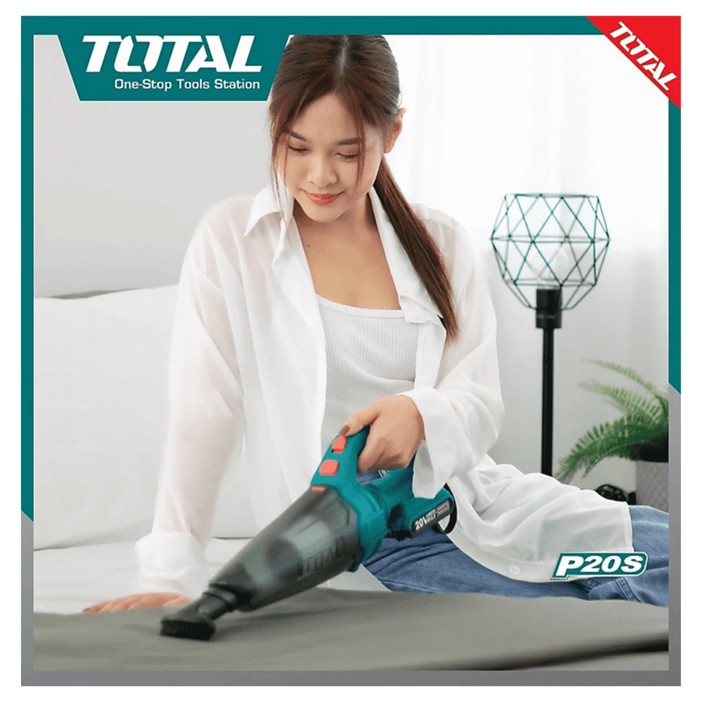 Aspiradora Inalambrica 0.5 Litros 12v Total TVLI2026 | Promart.pe - Promart