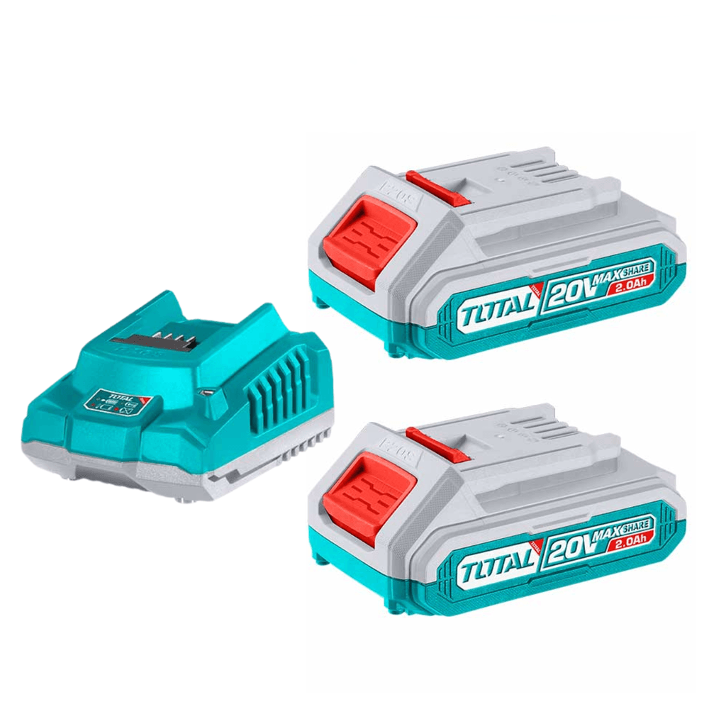 Pistola de Calor 20v Inalámbrica Bateria 4Ah Total TBLI20025 - Promart