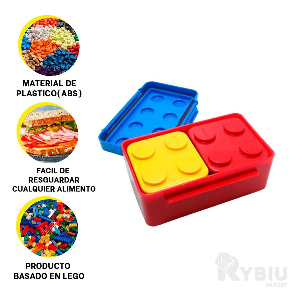 Taper de 3 Hecho de Plastico con Modelo Lego - Promart