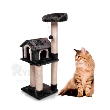 Rascador de Gato con Tubo de Carton Grueso y Resistente Gris - Promart