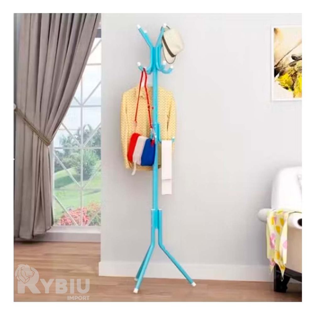 Perchera Practica y Multiuso 175x45 cm en Color Celeste - Promart