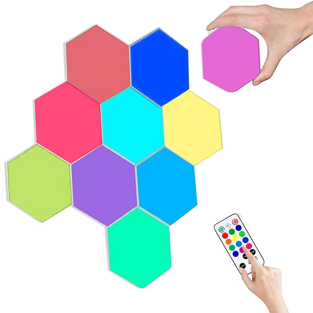 Luces LED Modulares con Control (Paquete de 10 - Promart