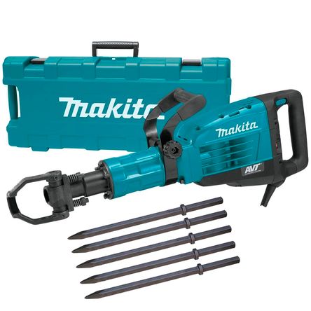 Martillo Demoledor HM1317CB + Cincel Hexagonal D-17675 x 5un - Promart