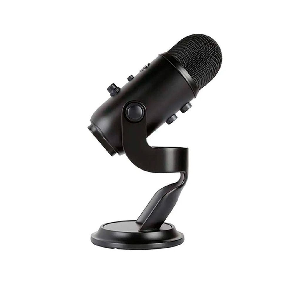 Microfono Blue Yeti USB Streaming Cardioid /Omni/Bi Led Black - Promart