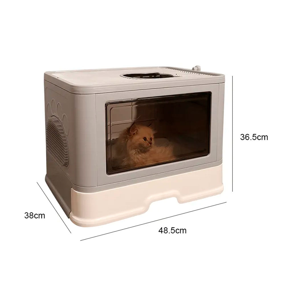 Arenero Plegable Gris - Promart